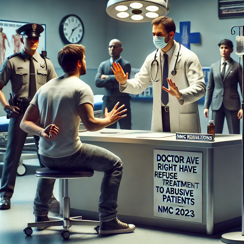 Doctors Can Refuse Treatment to Violent Patients Under New NMC Rules ...
